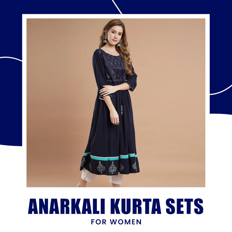 Shop Anarkali Kurta Sets for Women Online @ Discounted Price, Best ...